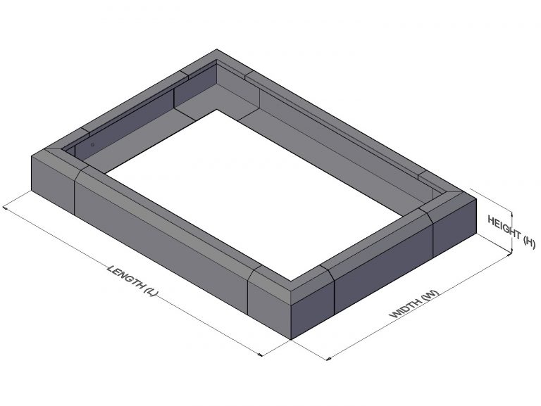 Metal Plinth Surrounds