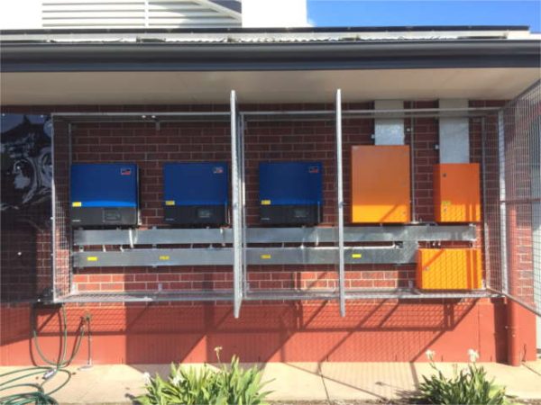 Solar Inverter Cages – Saxon Engineering