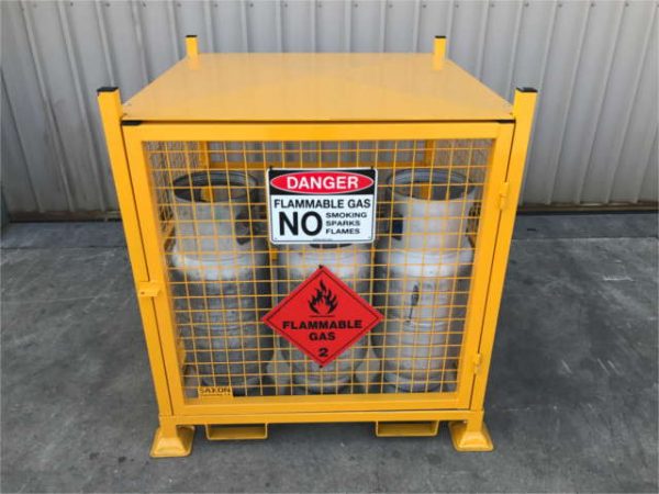 Gas Cylinder Cages – Saxon Engineering